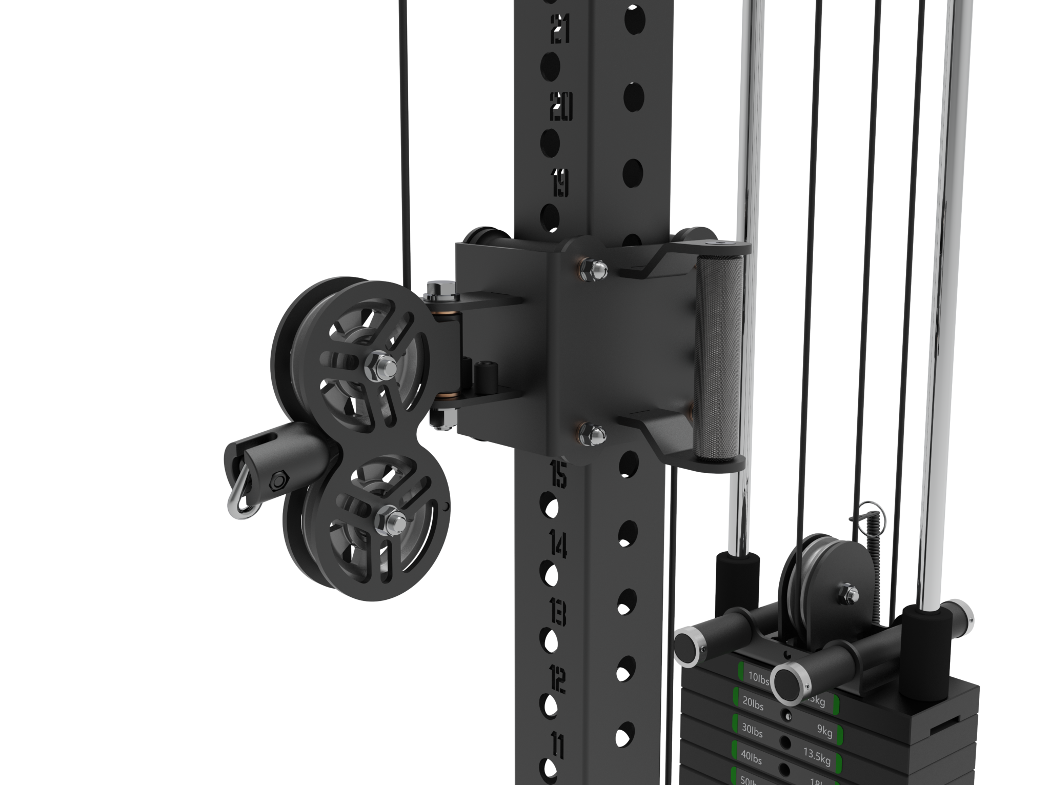 Adjustable Single Pulley Machine - NC Fitness Gear