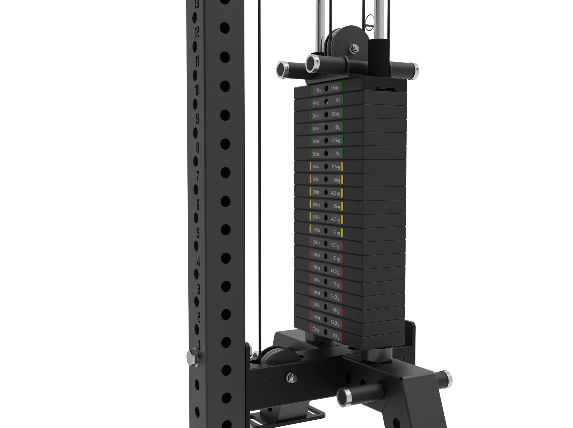 Adjustable Single Pulley Machine - NC Fitness Gear