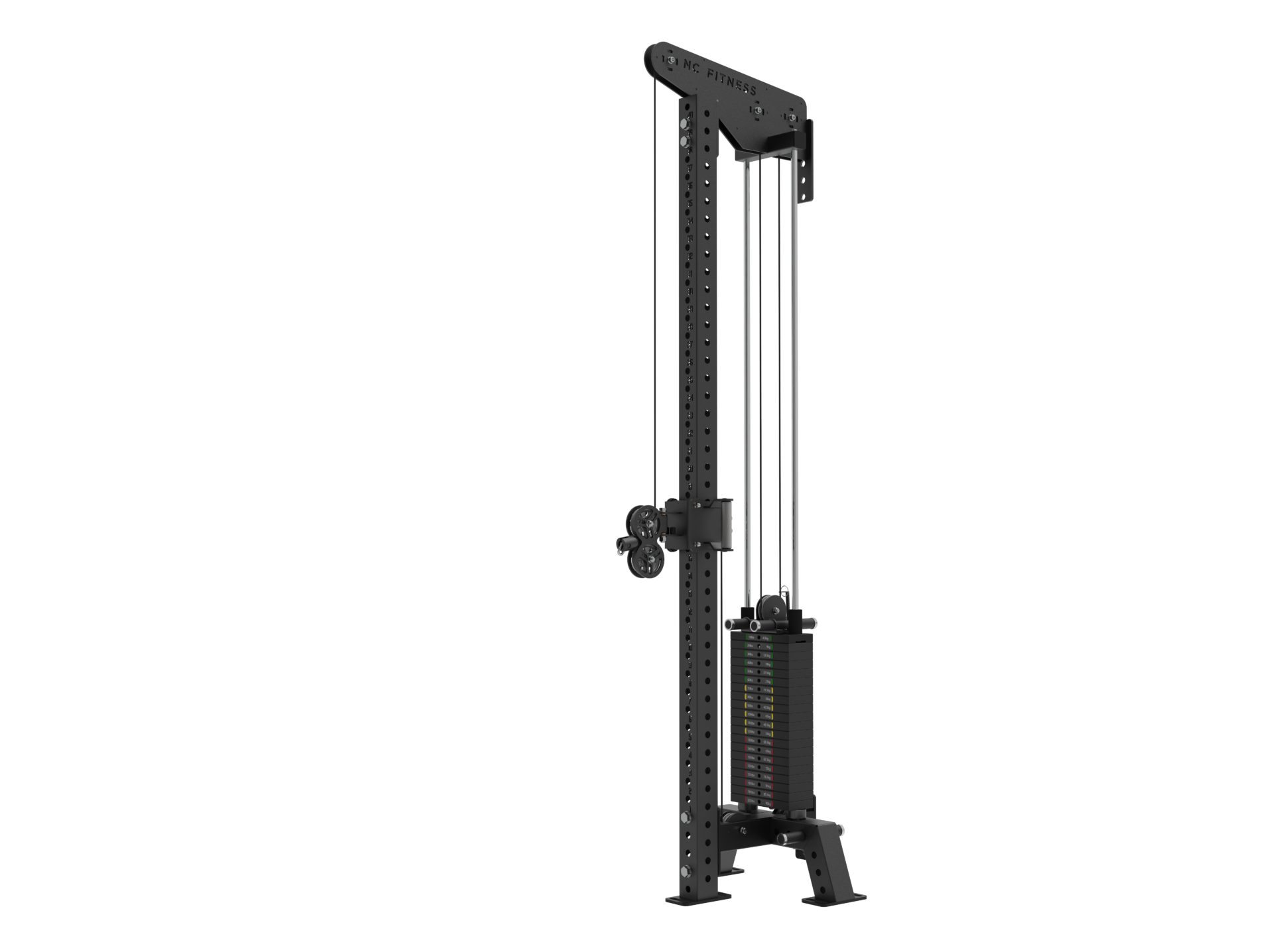 Adjustable Single Pulley Machine - NC Fitness Gear